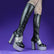 Vintage 1970s Glitter Disco Ball Platform Boots – 70sstacks